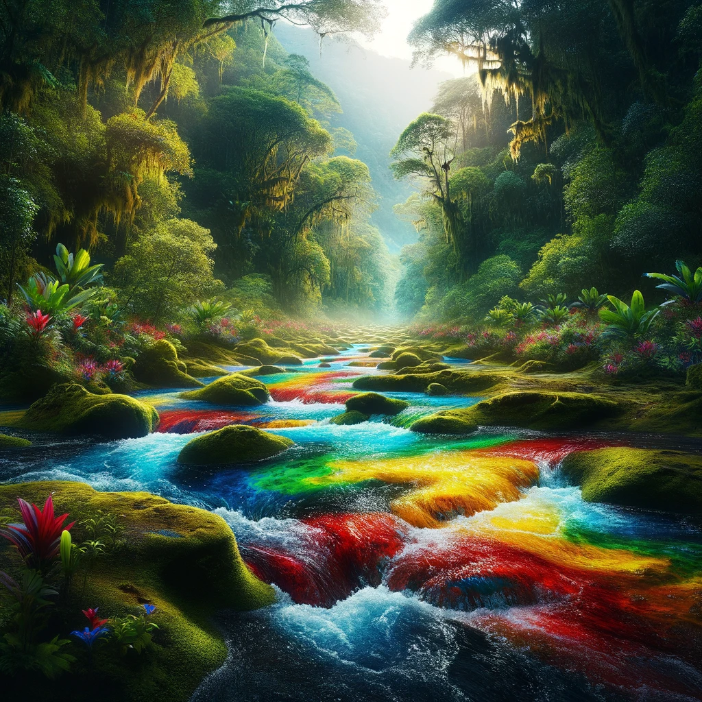 El Rio de Colores en Caño Cristales - Naturaleza Colombiana